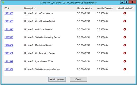 Lync 2013 Cu1february 2013