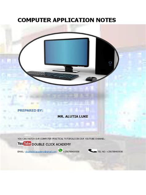 Computer Notes Final Pdf Computer Data Storage Printer Computing