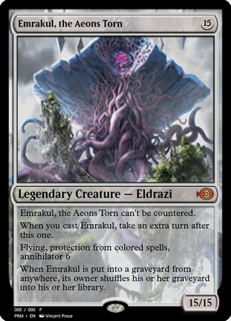 Emrakul The Aeons Torn Magic The Gathering Mtg Cards