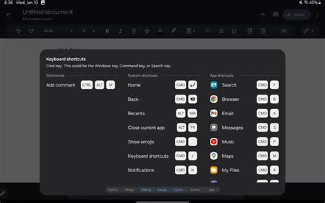Gboard Brings A Physical Keyboard Toolbar To Tablets With App Shortcuts