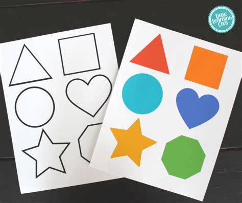 Shape Matching Activity Artofit