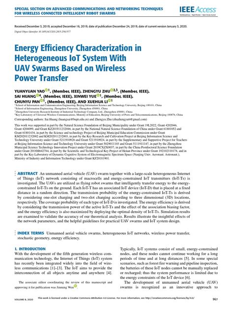 Energy Efficiency Characterization In Heterogeneous Iot System With Uav