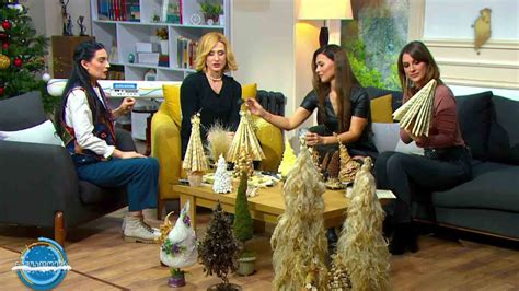 ნაშუადღევს ხელით შექმნილი საახალწლო აქსესუარების მასტერკლასი Youtube