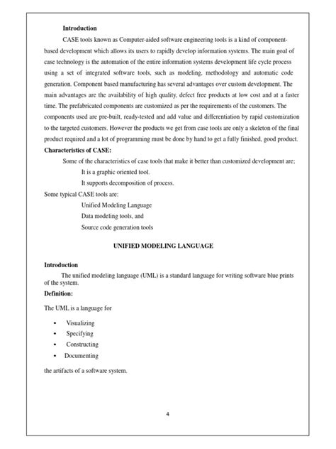 Case Tools And Uml Introduction Pdf Class Computer Programming Automated Teller Machine