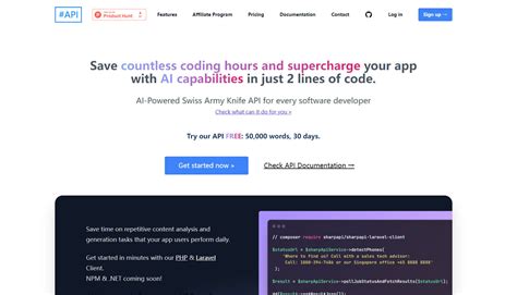 Sharpapi Ai Powered Tools For Streamlined Programming And Enhanced