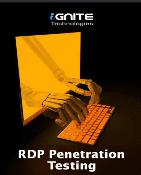 Rdp Penetration Testing Bookory