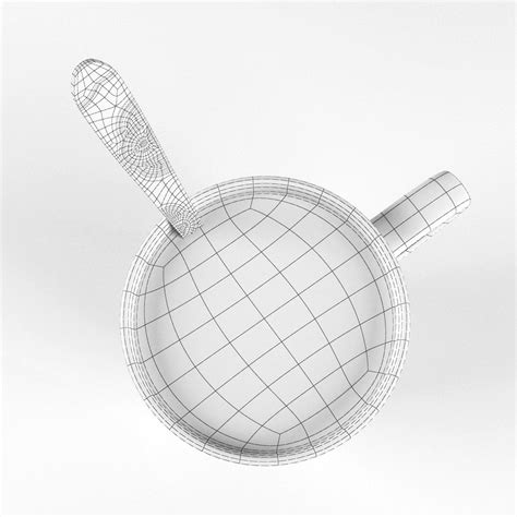 Lipton Cup And Spoon Australia 3d Model 29 Max Fbx Obj Free3d