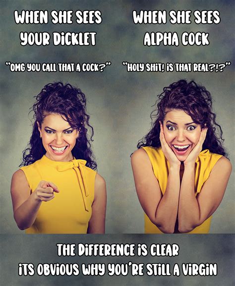 She Reacts To Your Dicklette Vs Alpha Cock Freakden