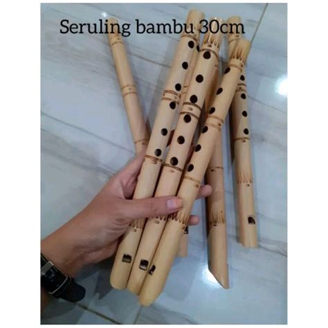 Jual Serulingsuling Tradisional Bambu 6 Lubang And Suling Burung
