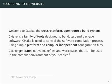 Cmake Introduction And Best Practices Pdf Programming Languages