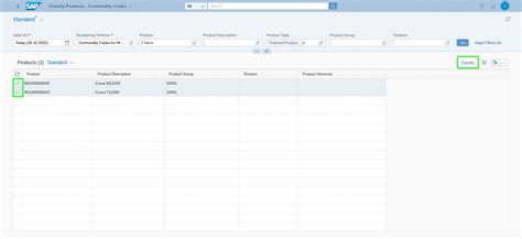 Sap S 4 Hana Cloud Managing Commodity Codes For Products