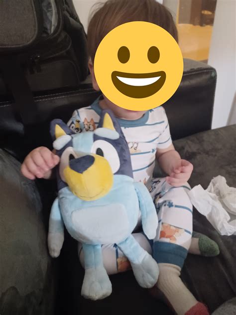 Son Got His First Bluey Stuff She Talks Rbluey