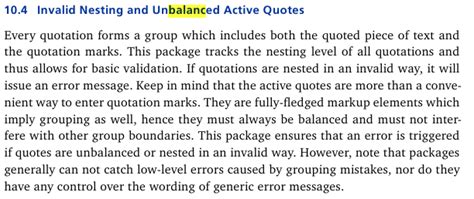 Quoting Quotations Spanning Multiple Paragraphs In Csquotes Tex