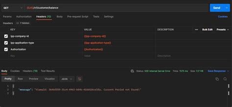Solved Customerbalance Error Visma Community