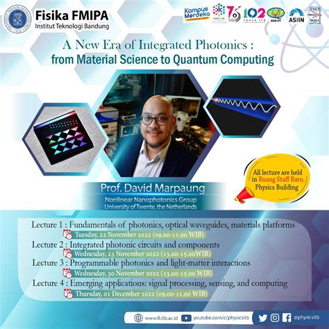 Itb Physics Lecture Series Fisika Itb