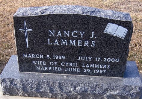 Nancy J Olson Lammers 1939 2000 Find A Grave Memorial