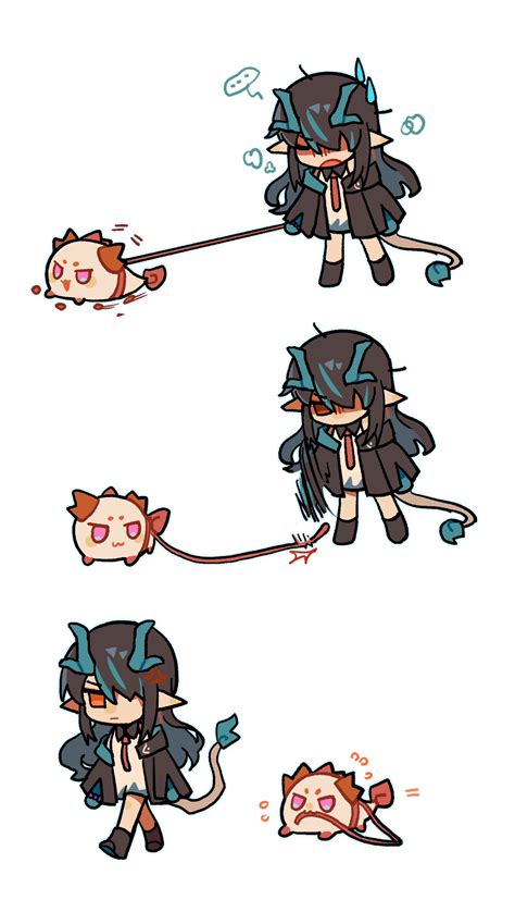 Nian And Dusk Arknights Drawn By Sifeizui Danbooru Nian And Dusk Arknights Drawn By Sifeizui Danbooru