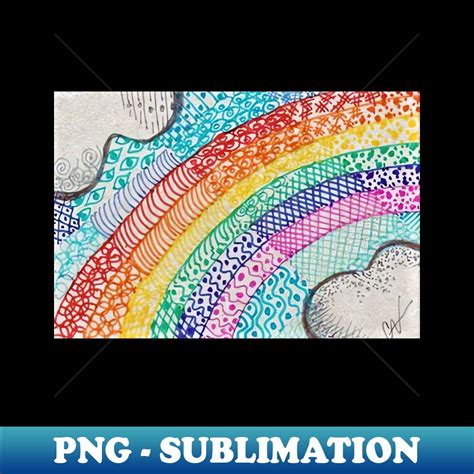 Woven Rainbow High Quality Png Sublimation Download Capt Inspire