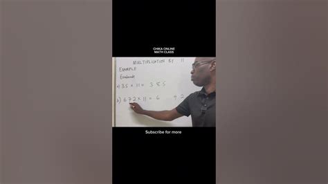 Easy Method Of Multiplying Numbers By 11 Mathtrick Mathtricks Trending Foryou Viral Fyp