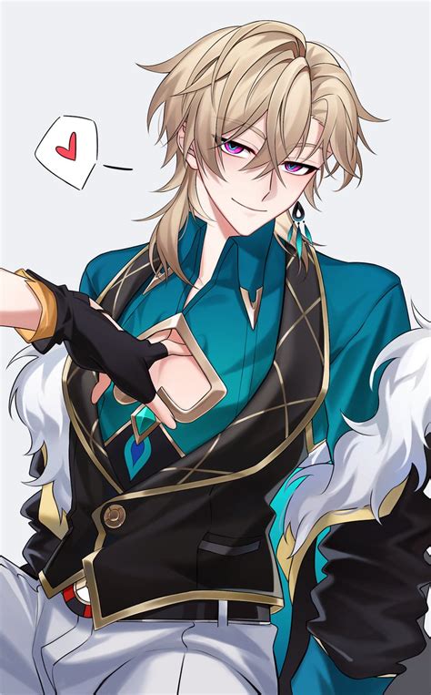 Trailblazer Caelus And Aventurine Honkai And More Drawn By Koushuiba Danbooru