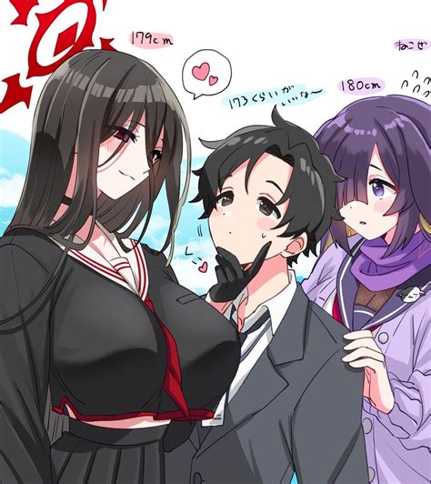 Sensei Hasumi Sensei And Tsukuyo Blue Archive Drawn By Sukoyaka Hituzi Danbooru