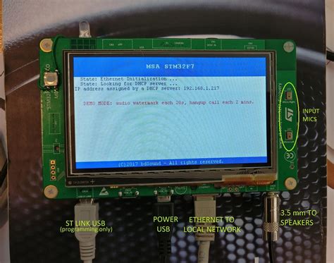 S2c On Stm32f7 Discovery Setup Assembly Bdsupport Bdsound Support Website