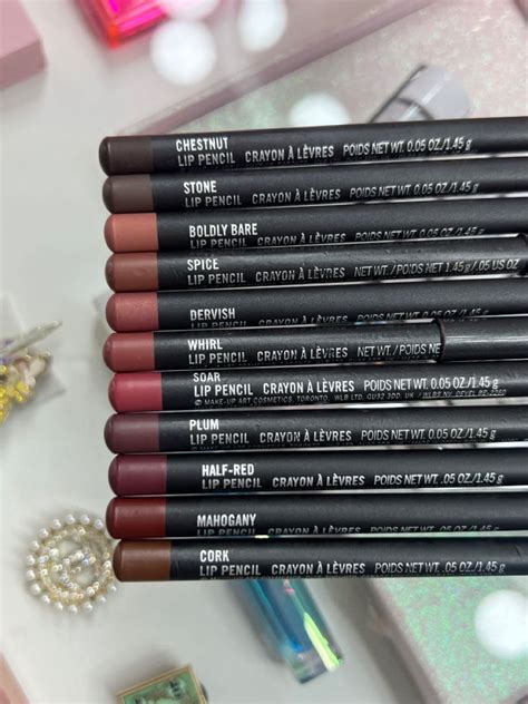 Mac Lip Pencils Swatches And Shades