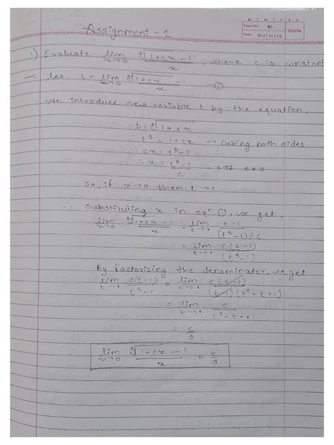 U004 Maths Assignment 1 Pdf