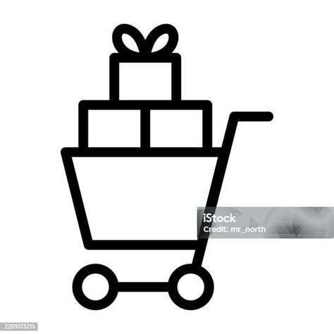 얇은 선 스타일 벡터 일러스트 레이 션의 쇼핑 아이콘 그래픽 디자인 0명에 대한 스톡 벡터 아트 및 기타 이미지 0명 가방 검은색 Istock