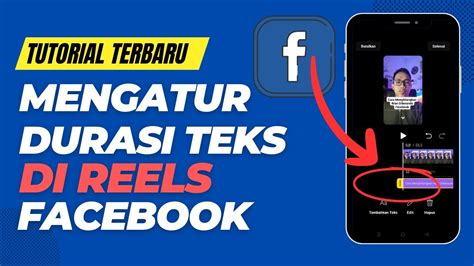 Cara Mengatur Durasi Teks Di Reels Facebook - YouTube
