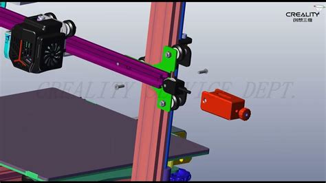 Service Tutorial Ender - 3 Max Neo Replace X belt Adjustment Kit - YouTube