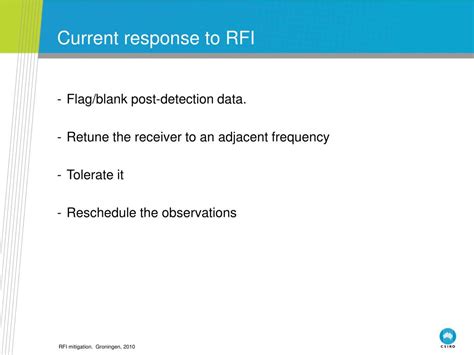 Ppt Rfi Mitigation Techniques For Radioastronomy Powerpoint Presentation Id6667051