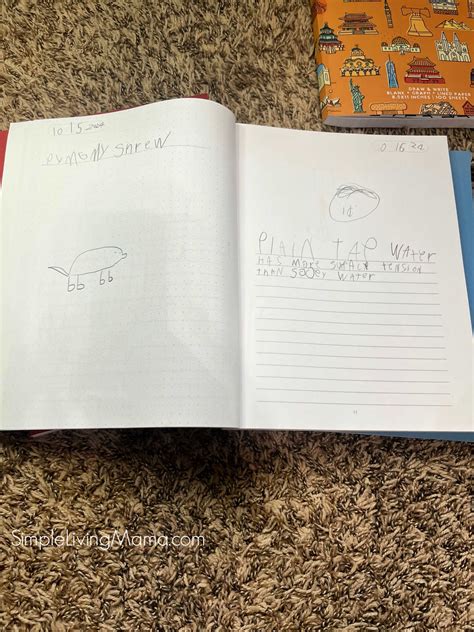 Homebabe Notebooking With Babenest Notebooks Simple Living Mama