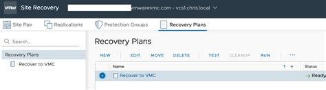 Migrating Workloads To VMC On AWS Using SRM Chrisdooks Com A Blog On Virtually Anything