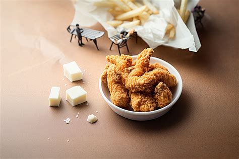 Korean Fried Chicken Stew Background High Resolution Earthenware Pot