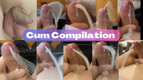 9 New Cums Cum Compilation Of My Hairless Tight Foreskin With Lots Of Coconut Oil Free
