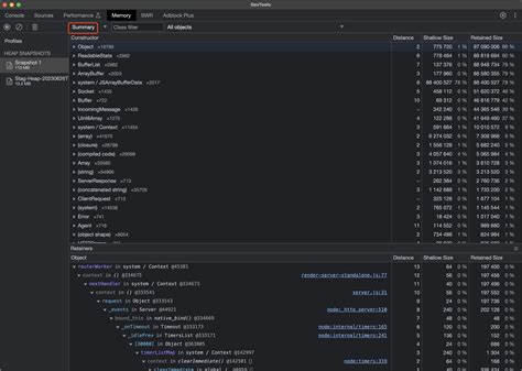 memory usage continuously increase under standalone mode · vercel next