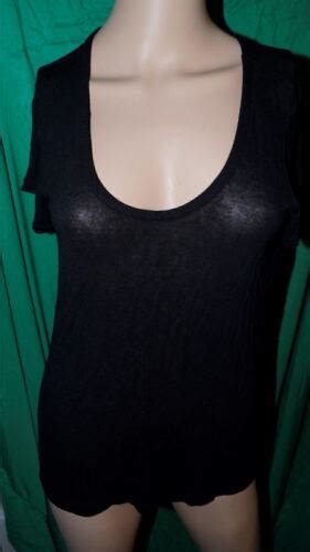 Graceland Actress Vanessa Ferlito Screen Worn Spendid Black Top Size Xs