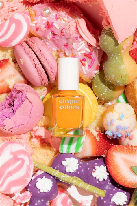 Orange Jelly Nail Polish Cirque Colors Saffron Jelly