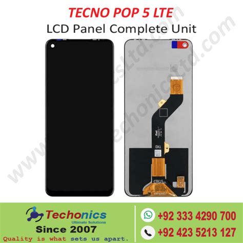 TECNO POP LTE LCD Panel TechonicsLTD Com