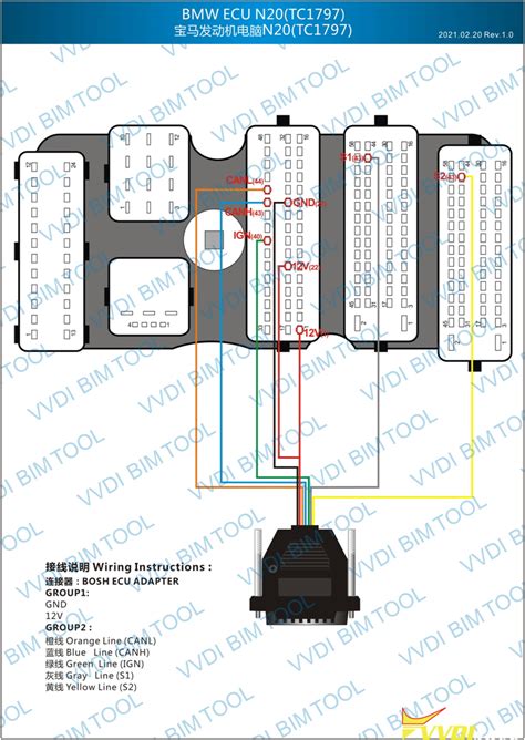 Xhorse Vvdi Bmw N20 Pinout