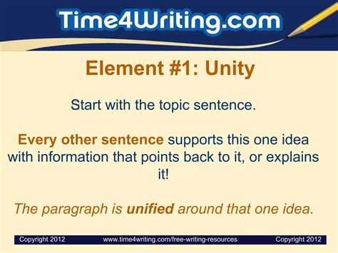 Paragraph Unity And Coherence Pptx Homework And Study Education