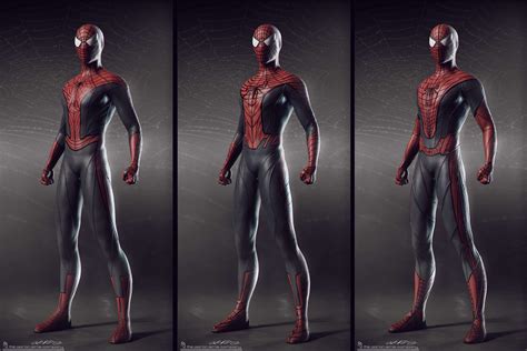 Amazing Spider Man 2 Tasm Suit Concept Art The Amazing Spider Man