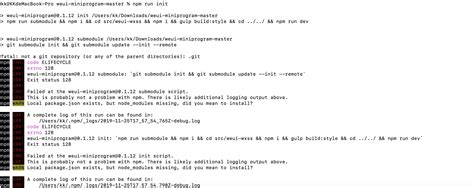 Npm Install 失败 · Issue 37 · Wechat Miniprogramweui Miniprogram · Github