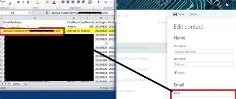 office 365 outlook webclient issue with uploaded contacts csv 3