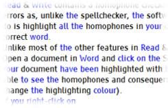 Checking Homophones In Read And Write 7