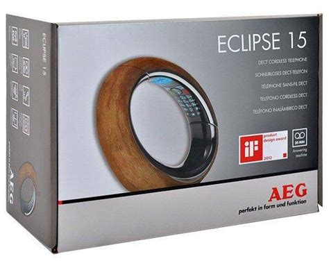 ΤΗΛ Eclipse 15 ΑΣΥΡΜΑΤΟ ΞΥΛΙΝΟ ΜΕ ΤΗΛΕΦΩΝΗΤΗ Aeg ΑΣΥΡΜΑΤΑ Dect Plus4u