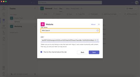 How To Search Through The Microsoft Teams Built In Wiki