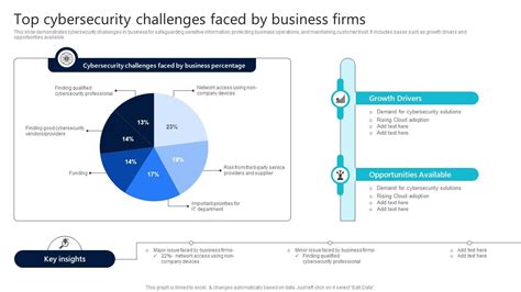 Top Cybersecurity Challenges Faced By Business Firms Ppt Sample