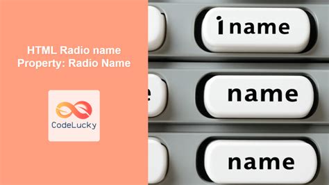 Html Dom Radio Object Accessing Radio Button Elements Codelucky